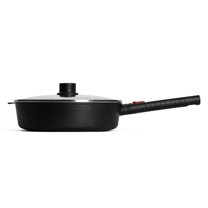 Sauté Pan Set | Safety Glass Lid | Eco Logic QXR | Woll Cookware – Woll ...